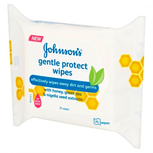 Johnson's Pure Protect Wipes 25 stk - 12.95 kr