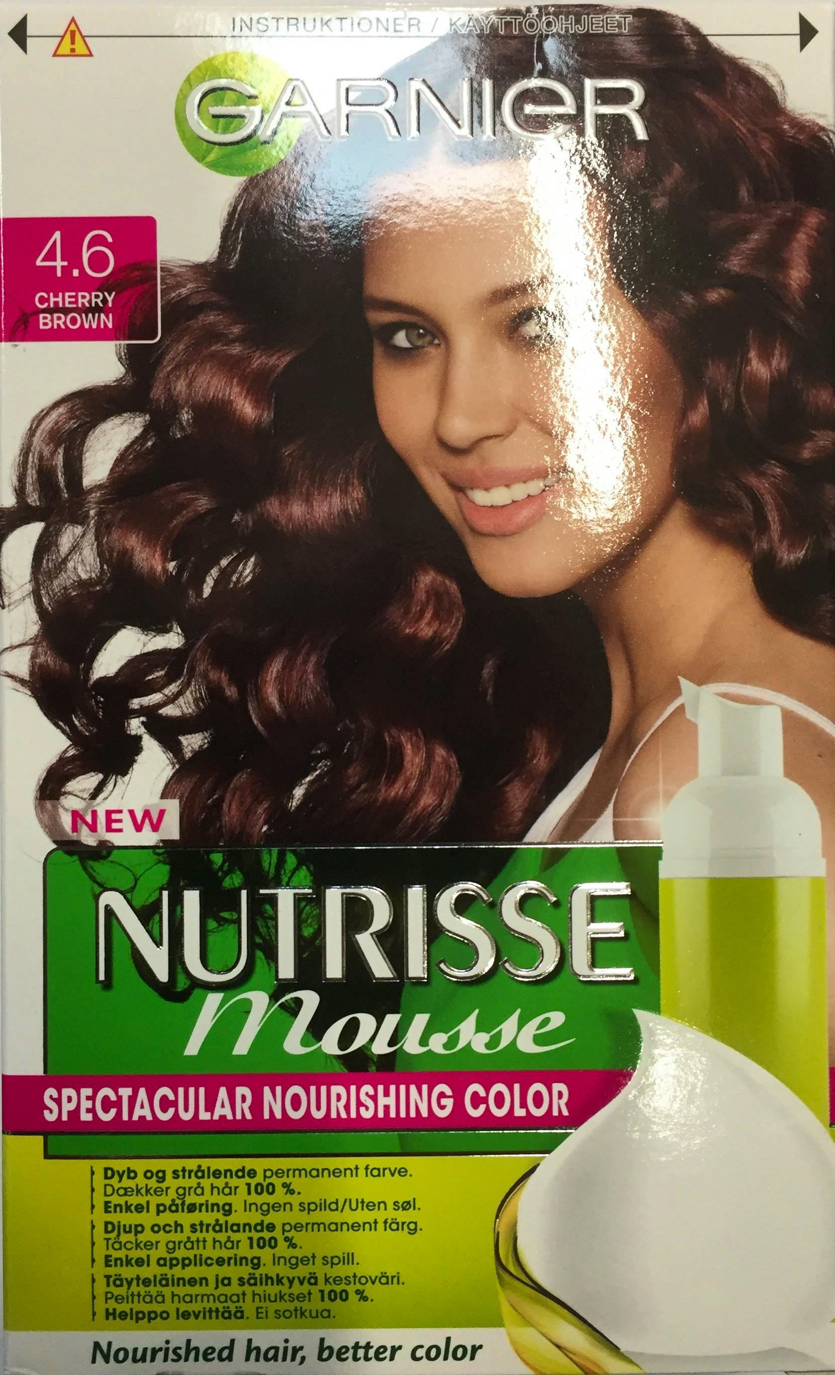 Garnier Nutrisse Mousse 4.6 Cherry Brown 1 pcs - £1.99