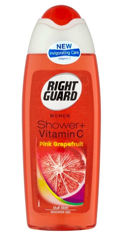 Right Guard Women Vitamin C Pink Grapefruit Shower Gel 250 ml - 31.95 ...