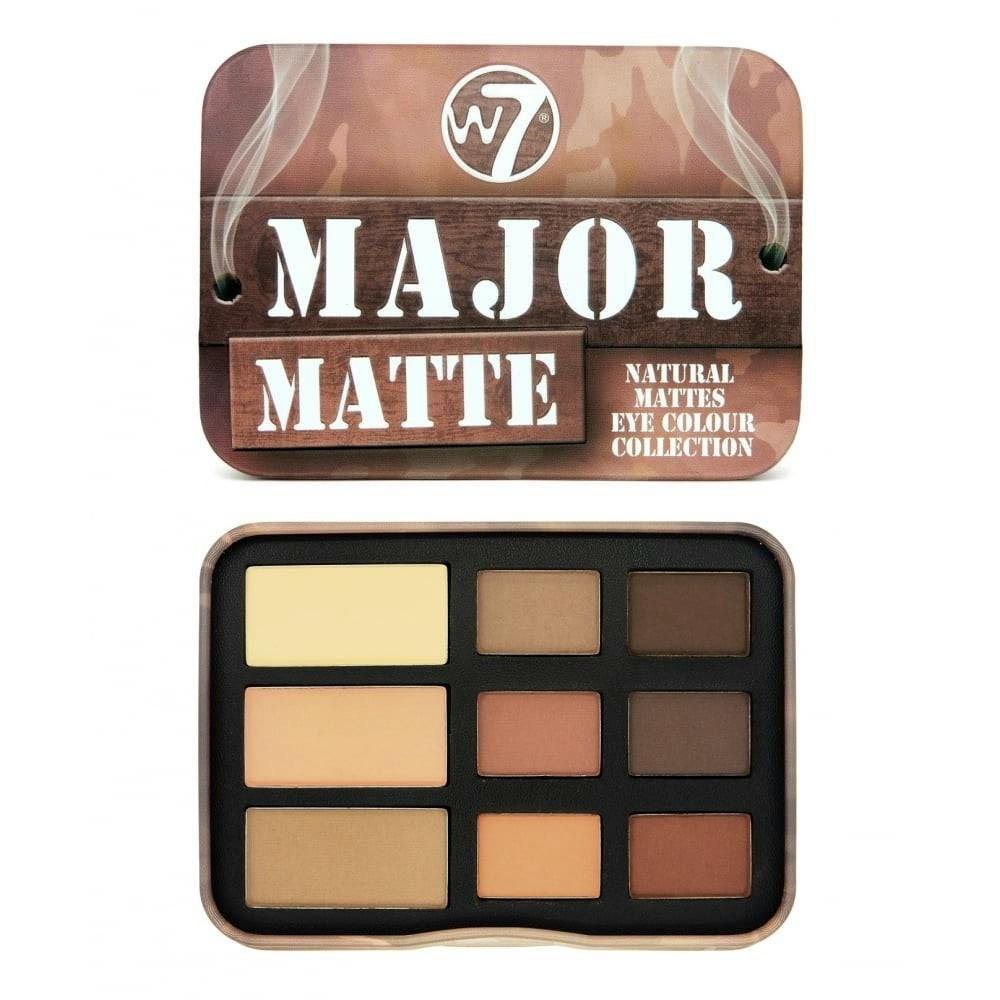 W7 Major Matte Eyeshadow Tin 1 stk - 62.95 kr + Fri Frakt og Ingen Toll