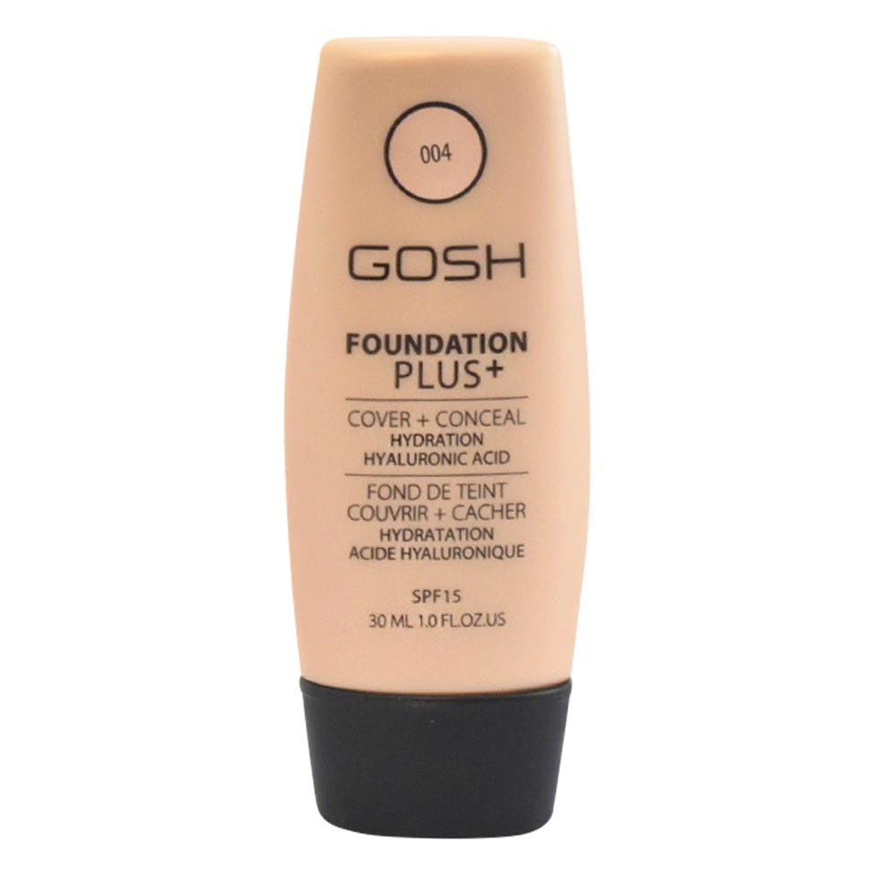 GOSH Foundation Plus Cover & Conceal 004 Natural SPF15 30 ml - 109.95 ...