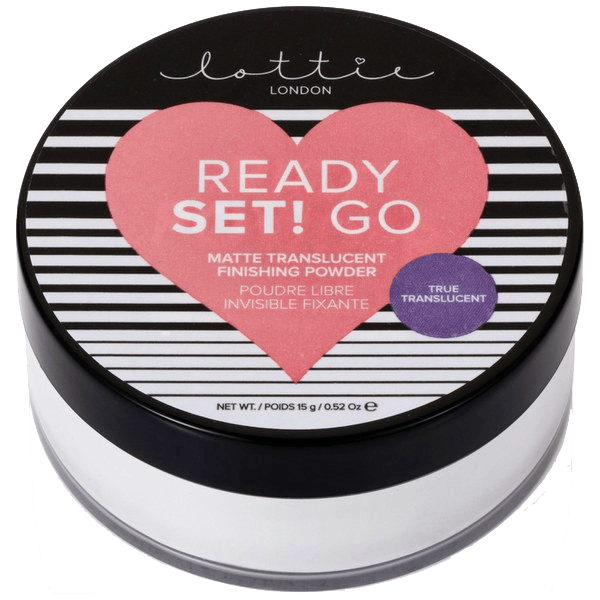 Lottie London Ready Set Go! Matte Translucent Finishing Powder Medium ...