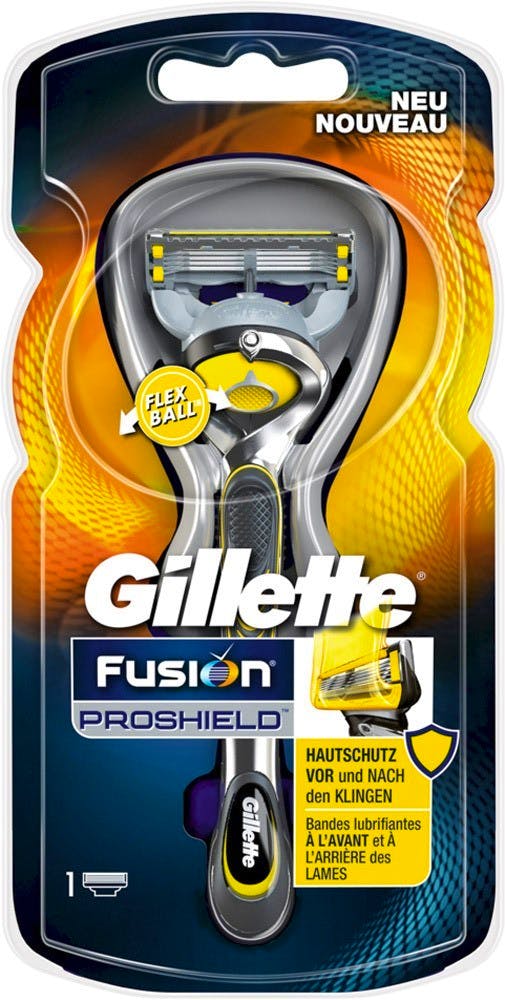 Gillette Fusion Proshield Flexball Yellow Razor 1 razor + 1 blade - £6.99
