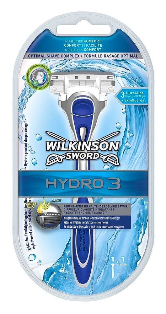 Wilkinson Sword Hydro 3 Razor 1 razor + 1 blade - 66.95 kr + Fri Frakt ...
