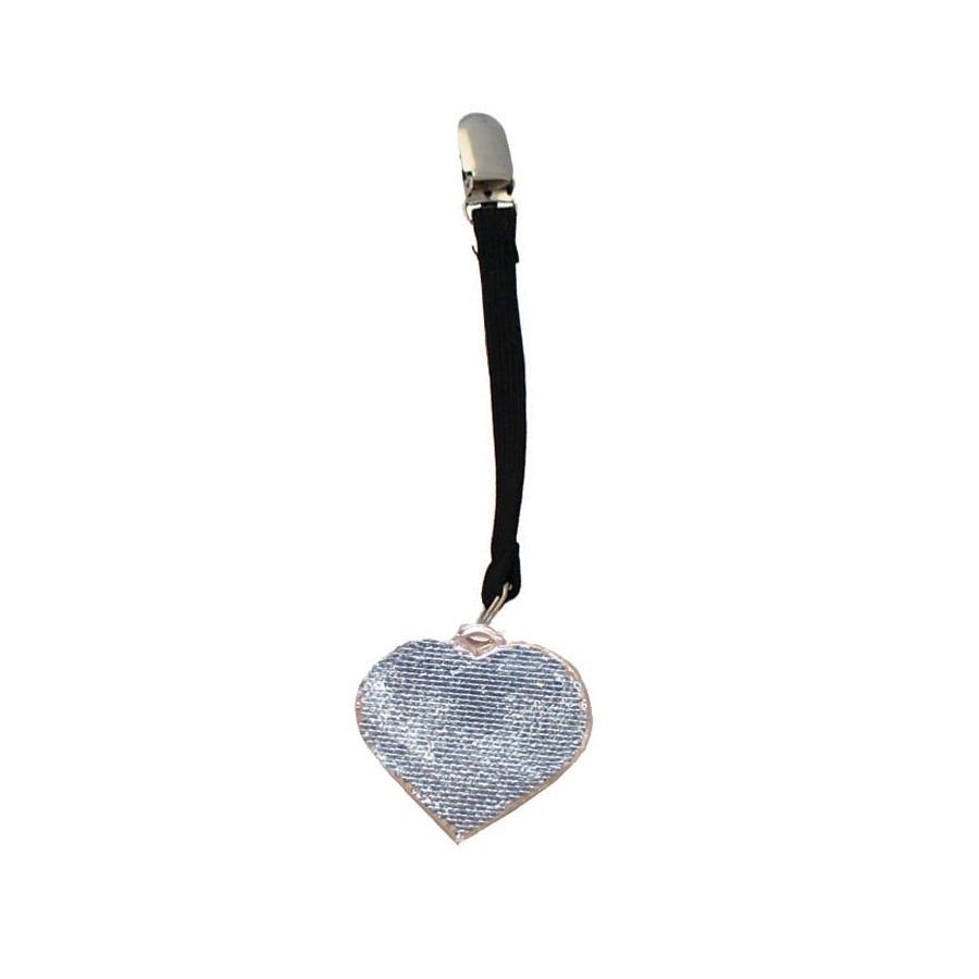AddBaby Hjerte Refleks Clips Sort 1 stk - 15.95 kr