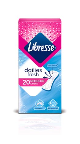 Libresse Normal Curve Fit Daily Liners 20 Pcs 1 75