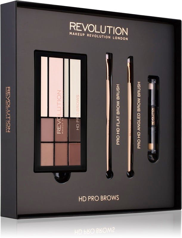 Revolution Makeup Pro HD Brows Palette Gift Set 4 stk - 79.95 kr