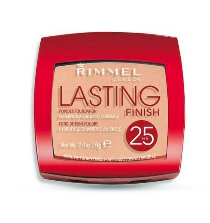 Rimmel Lasting Finish 25h Powder Foundation 005 Warm Honey 7 g - 89.95 ...