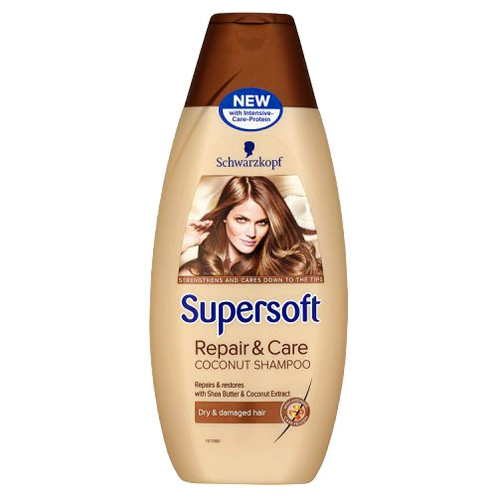 Schwarzkopf Supersoft Repair & Care Shampoo 400 ml - 19.95 kr