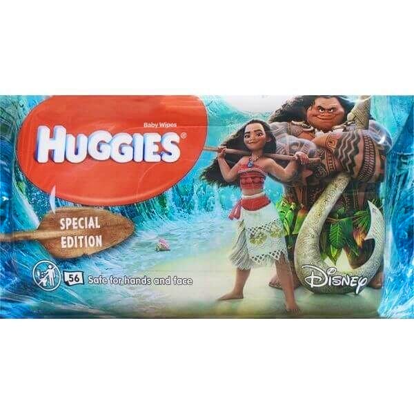 Huggies Disney Moana Wipes 56 pcs - £0.99
