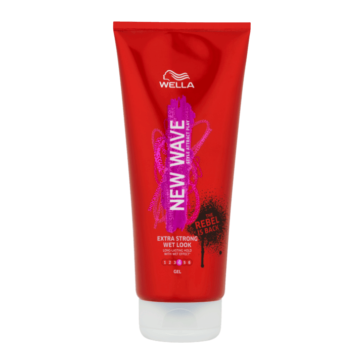 Wella Professionals New Wave Extra Strong Wet Look Gel 200 ml - 34.95 ...
