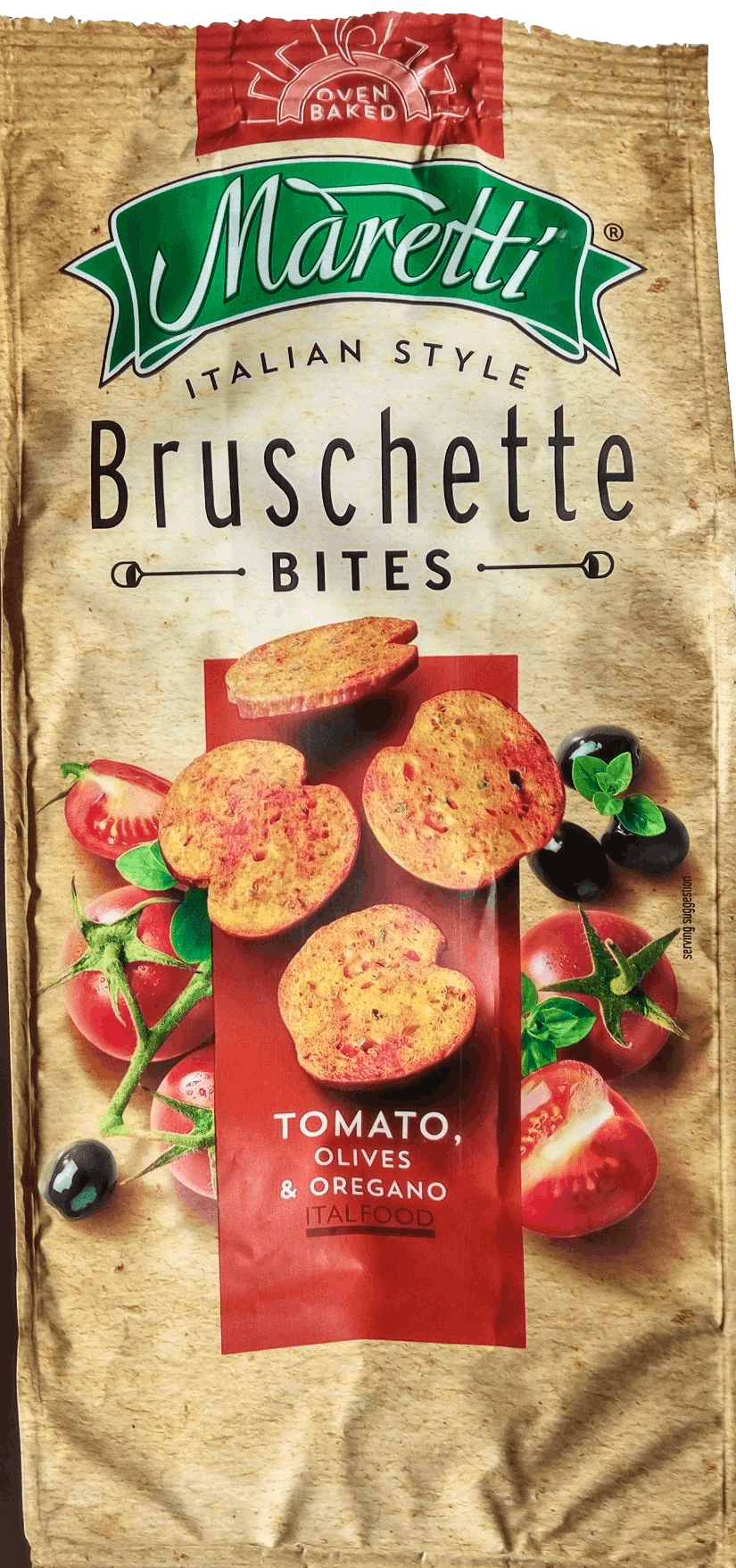 Maretti Bruschette Bites Tomato, Olives & Oregano 70 g - 9.95 kr