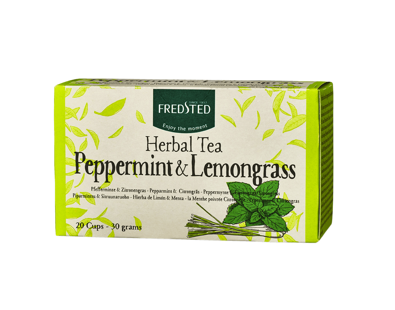 Fredsted Herbal Tea Peppermint & Lemongrass 20 pcs - 19.95 kr