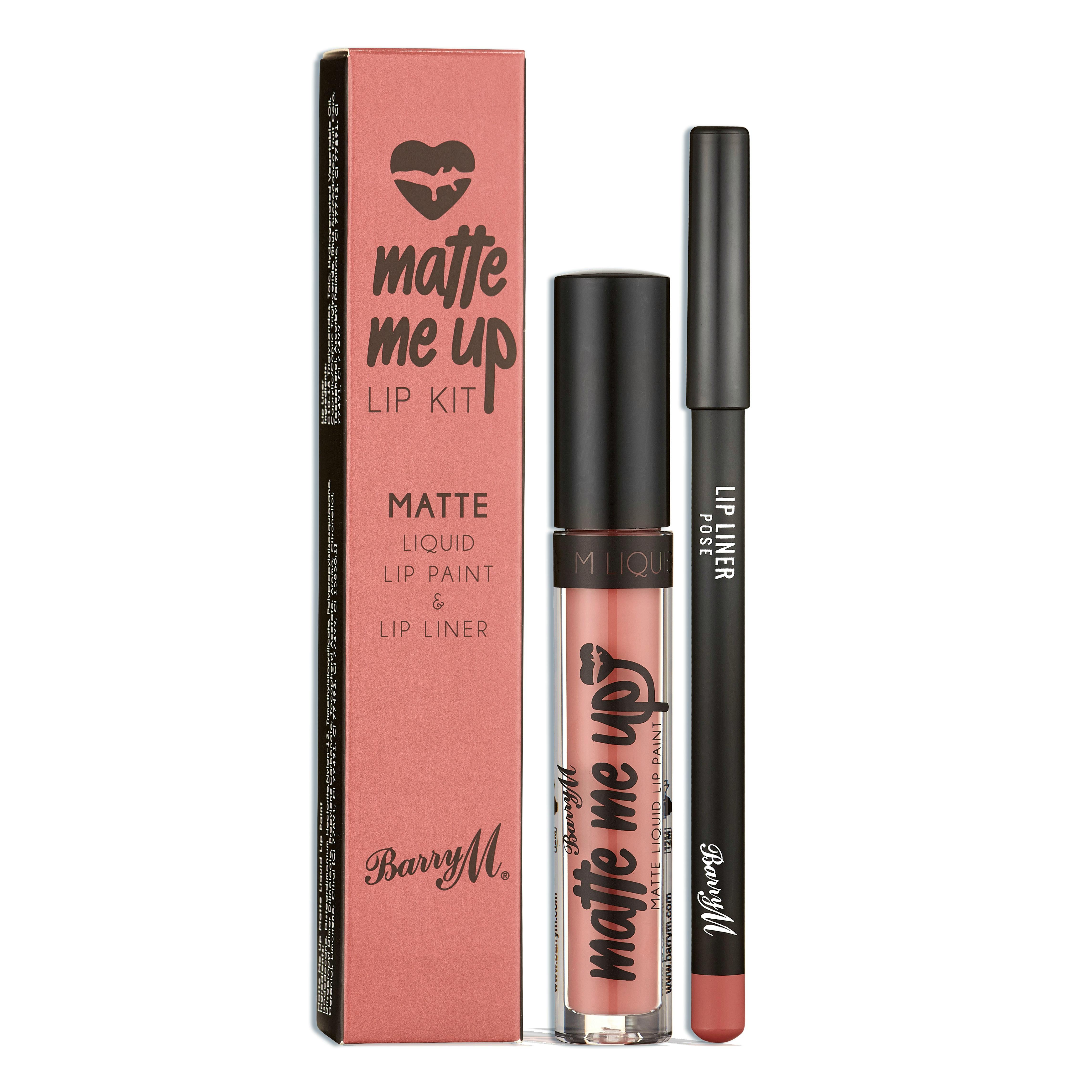 Barry M. Matte Me Up Lip Kit Pose 2 stk - 45.95 kr