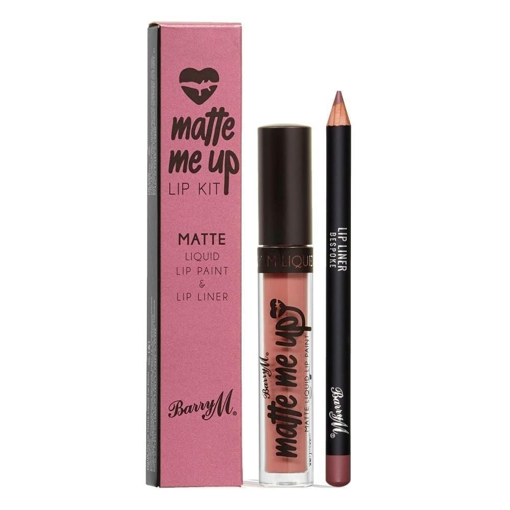 Barry M. Matte Me Up Lip Kit Bespoke 2 kpl – 8.45