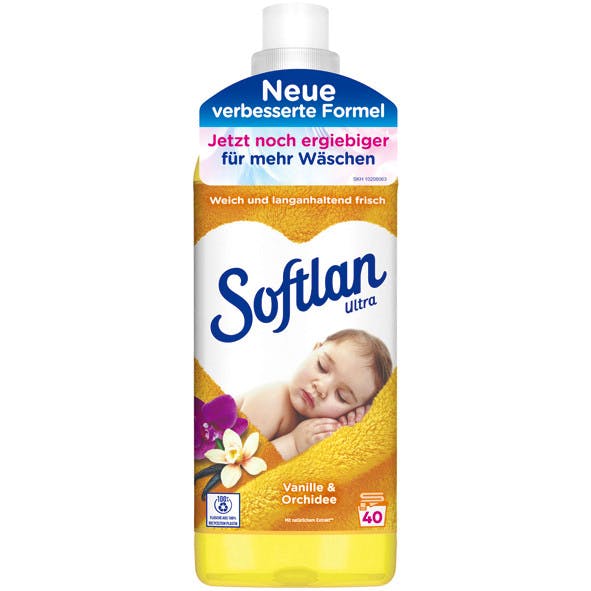 Softlan Fabric Softener Vanilla Orchid 1000 ml - £2.25