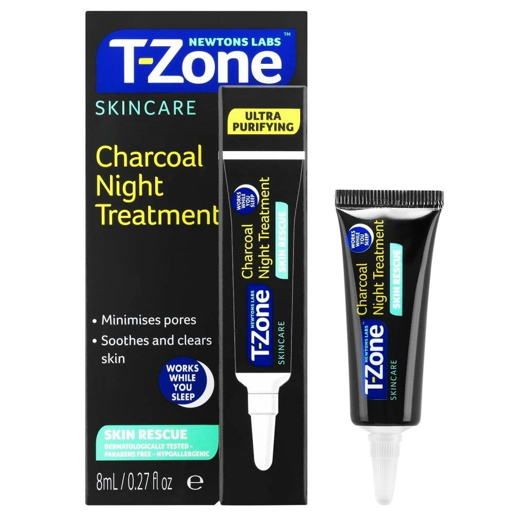 T-Zone Charcoal Night Treatment 8 ml - £1.89