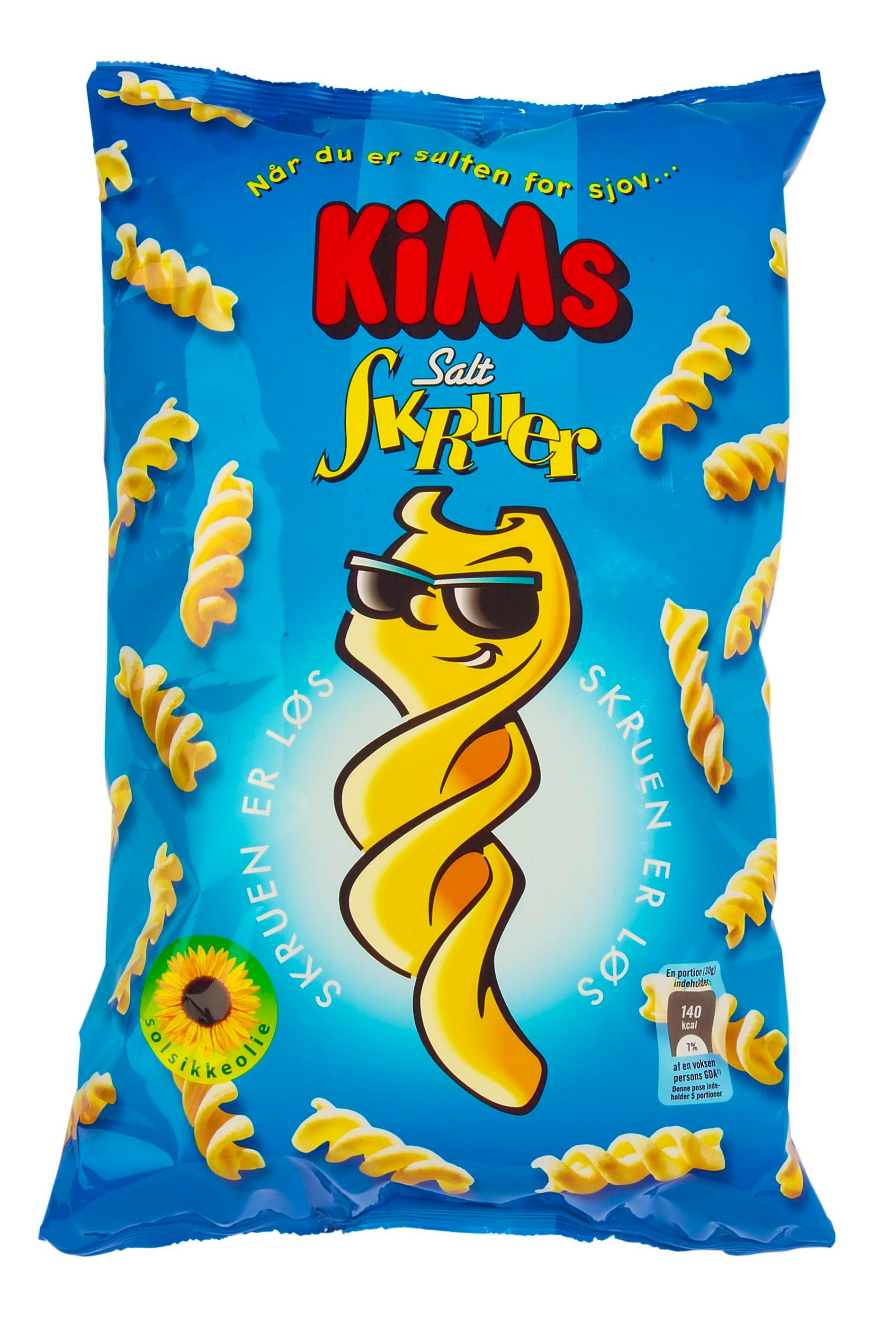 Kims Salt Skruer 135 g - 24.95 kr