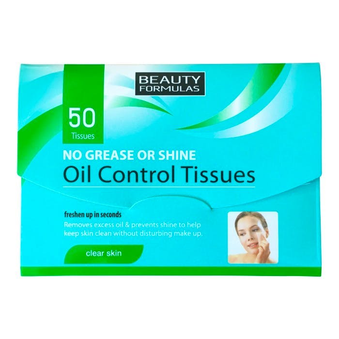 Beauty Formulas Oil Control Tissues 50 pcs - £1.45