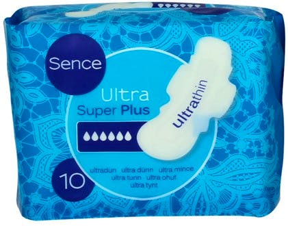 Sence Ultra Super Plus With Wings 10 stk - 21.95 kr + Fri Frakt og ...