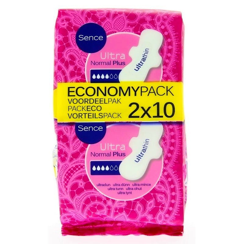 Sence Ultra Normal Plus Duo Pack 20 stk - 19.95 kr