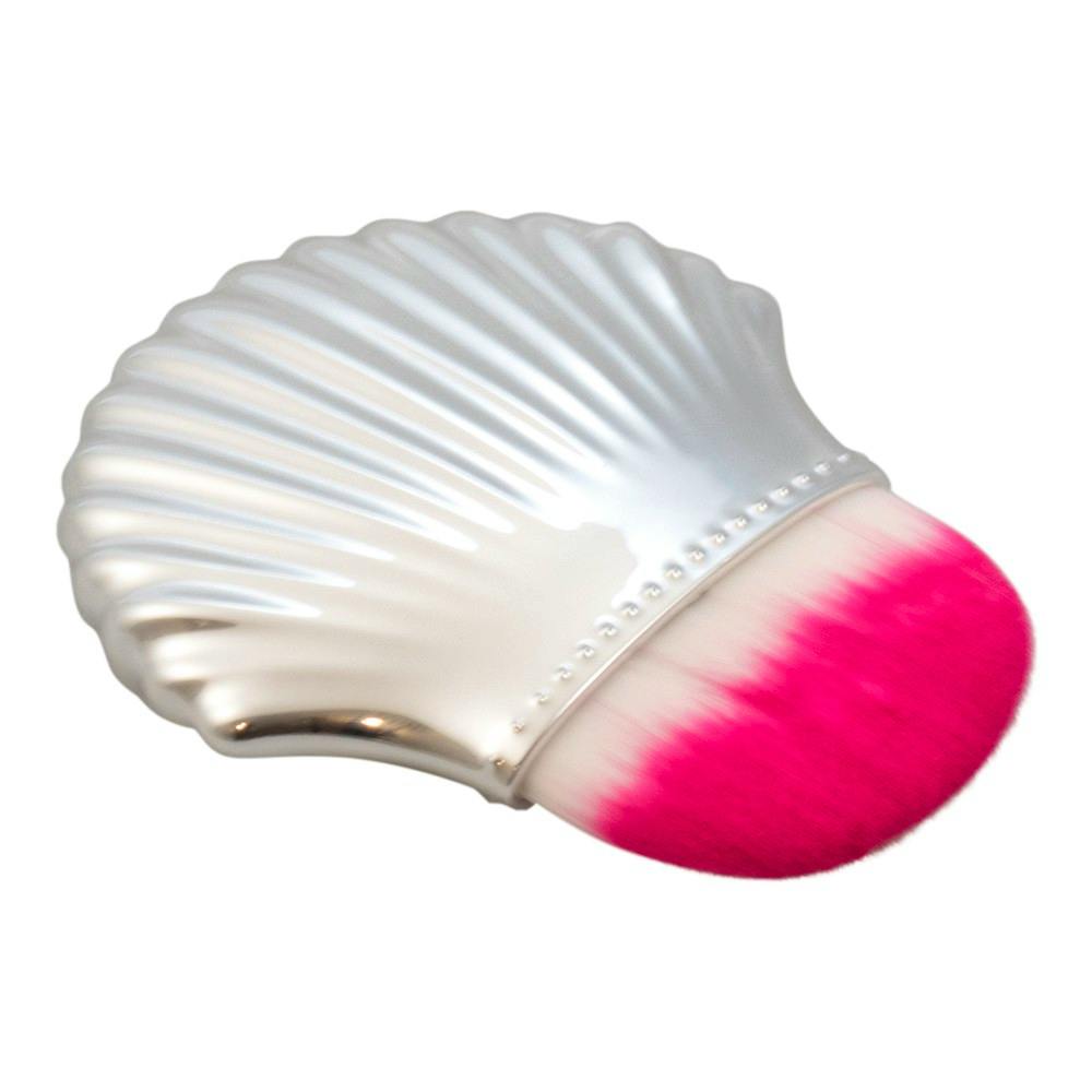 Basics Seashell Makeup Brush Silver 1 stk - 16.95 kr