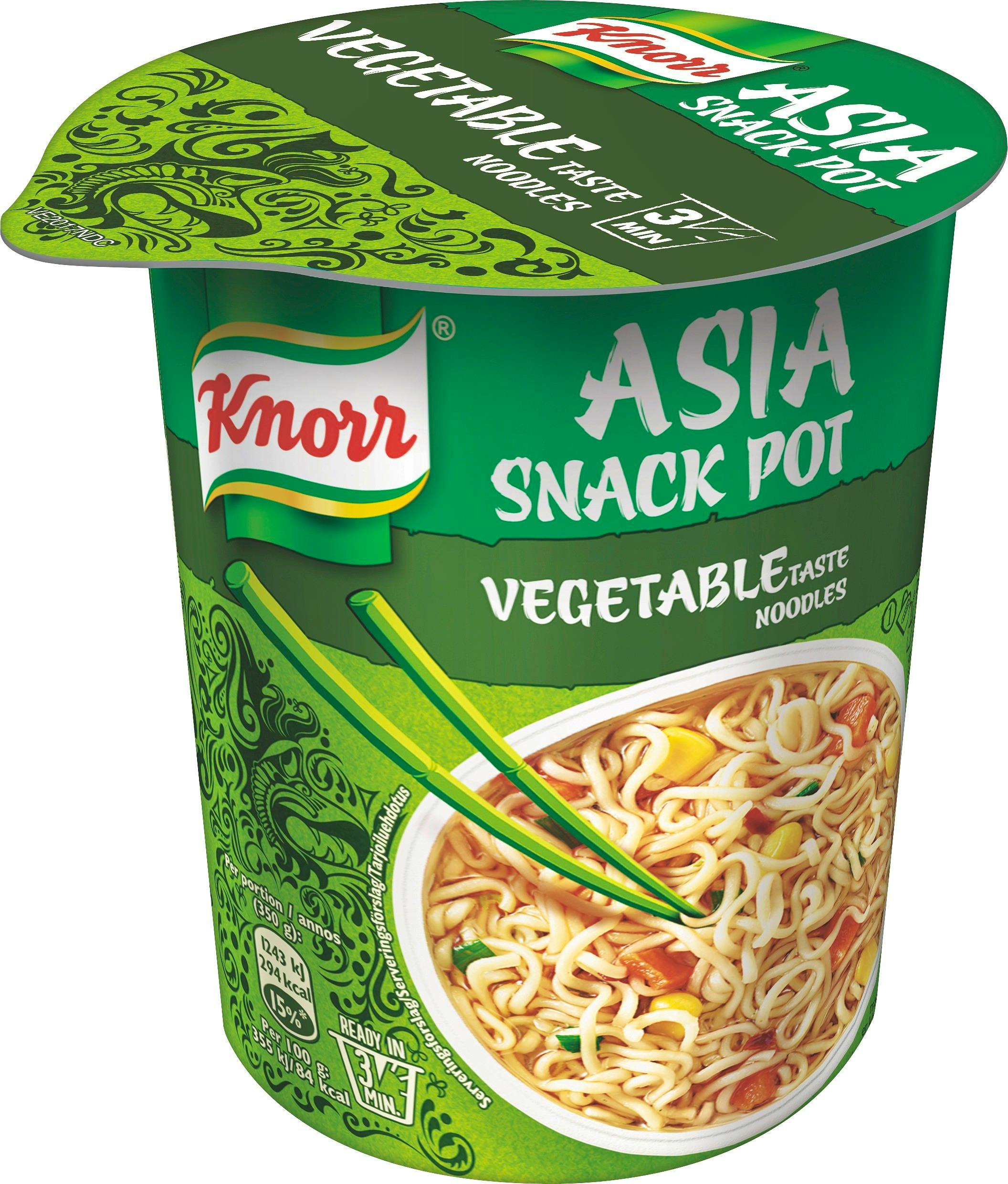 Knorr Snack Pot Cup Noedels Met Groenten 65 g - 1.99 EUR - luxplus.nl