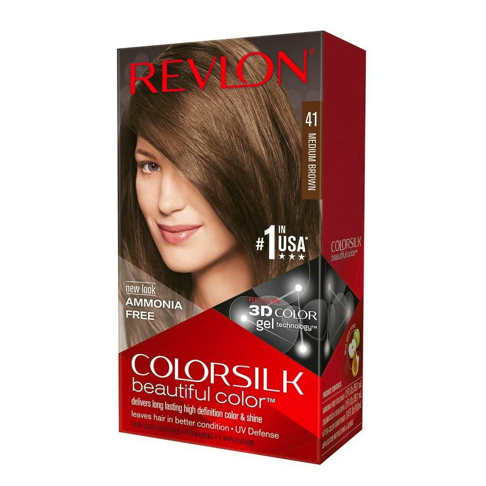 Revlon Colorsilk Permanent Haircolor 41 Medium Brown 1 st - 39.95 kr