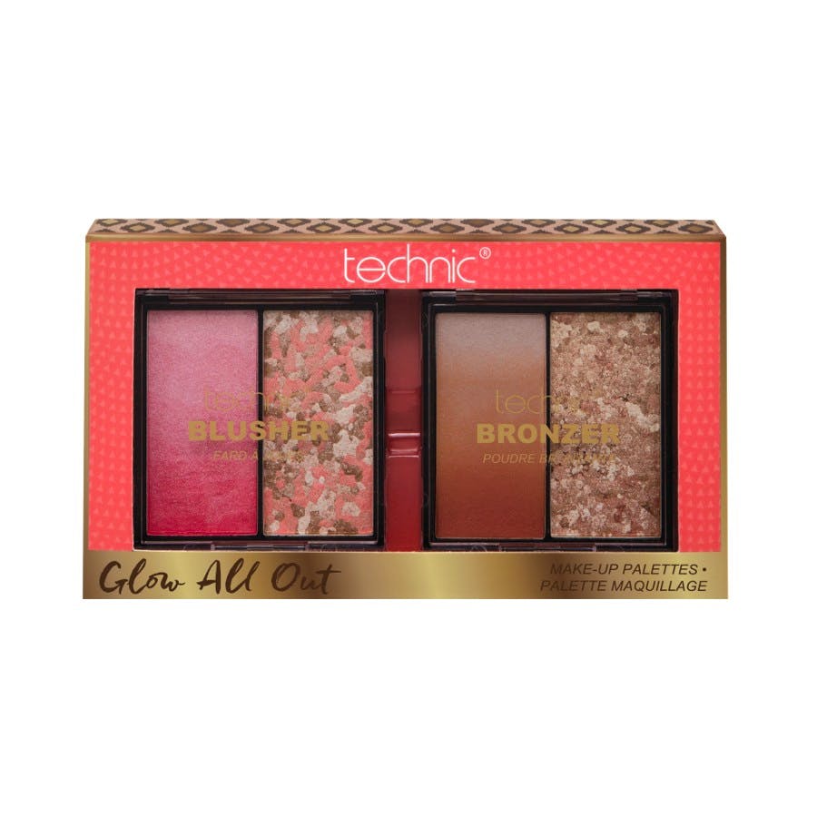 Technic Glow All Out Blusher & Bronzer 2 stk - 35.95 kr