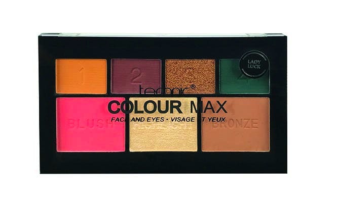 Technic Colour Max Face & Eyeshadow Lady Luck Palette 1 stk - 51.95 kr ...