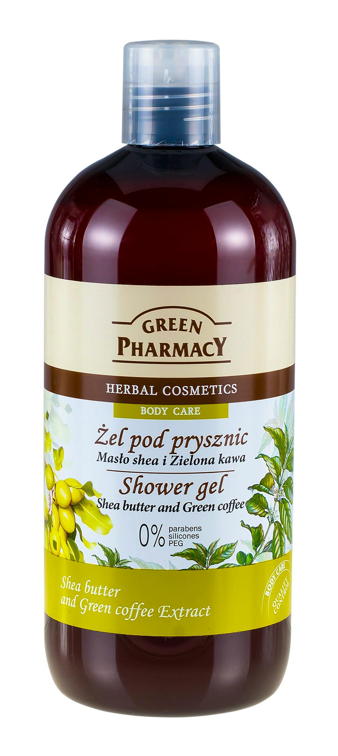 Green Pharmacy Shea Butter & Green Coffee Shower Gel 500 ml - £2.99
