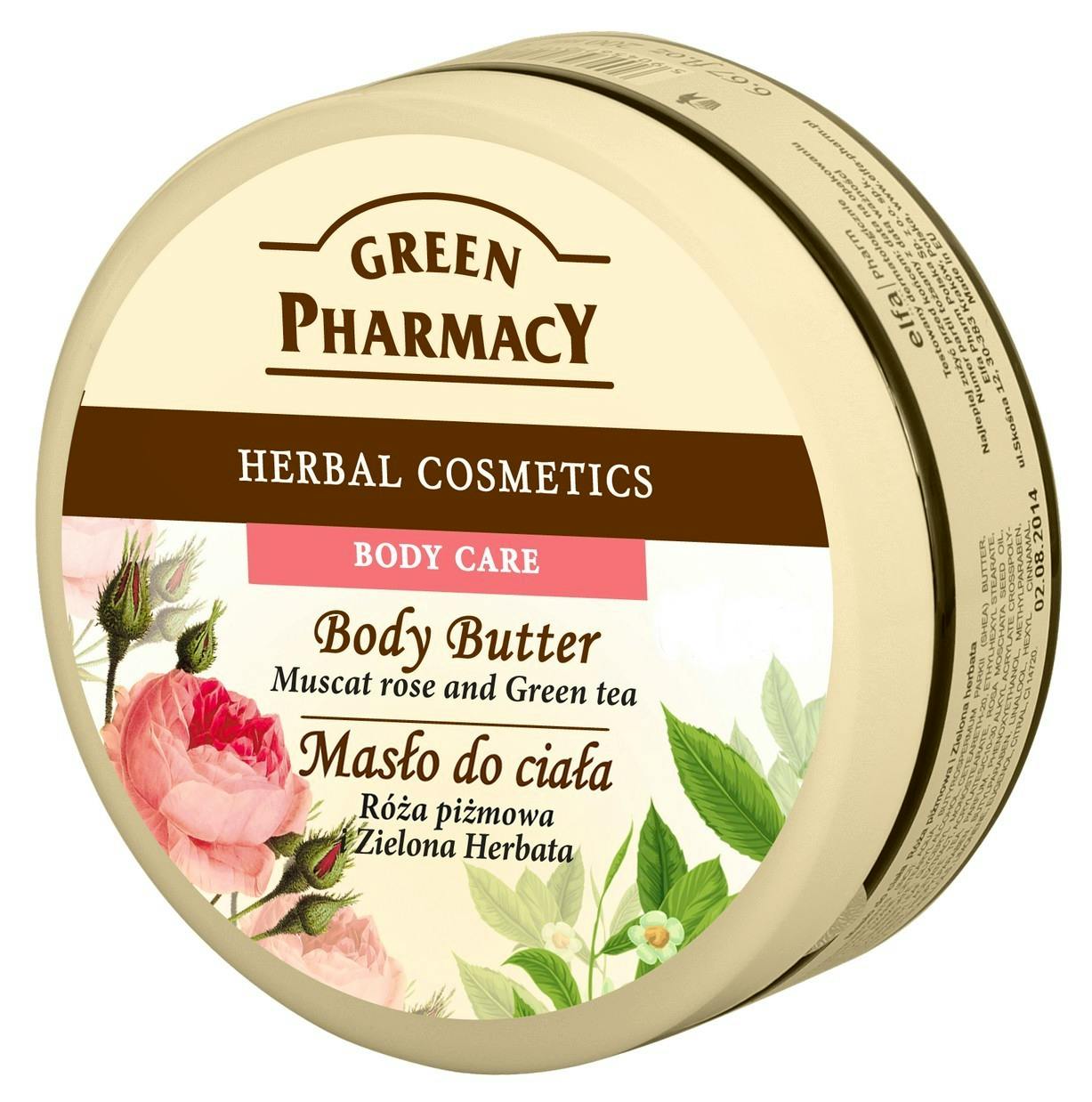 Green Pharmacy Muscat Rose & Green Tea Body Butter 200 ml - 19.95 kr