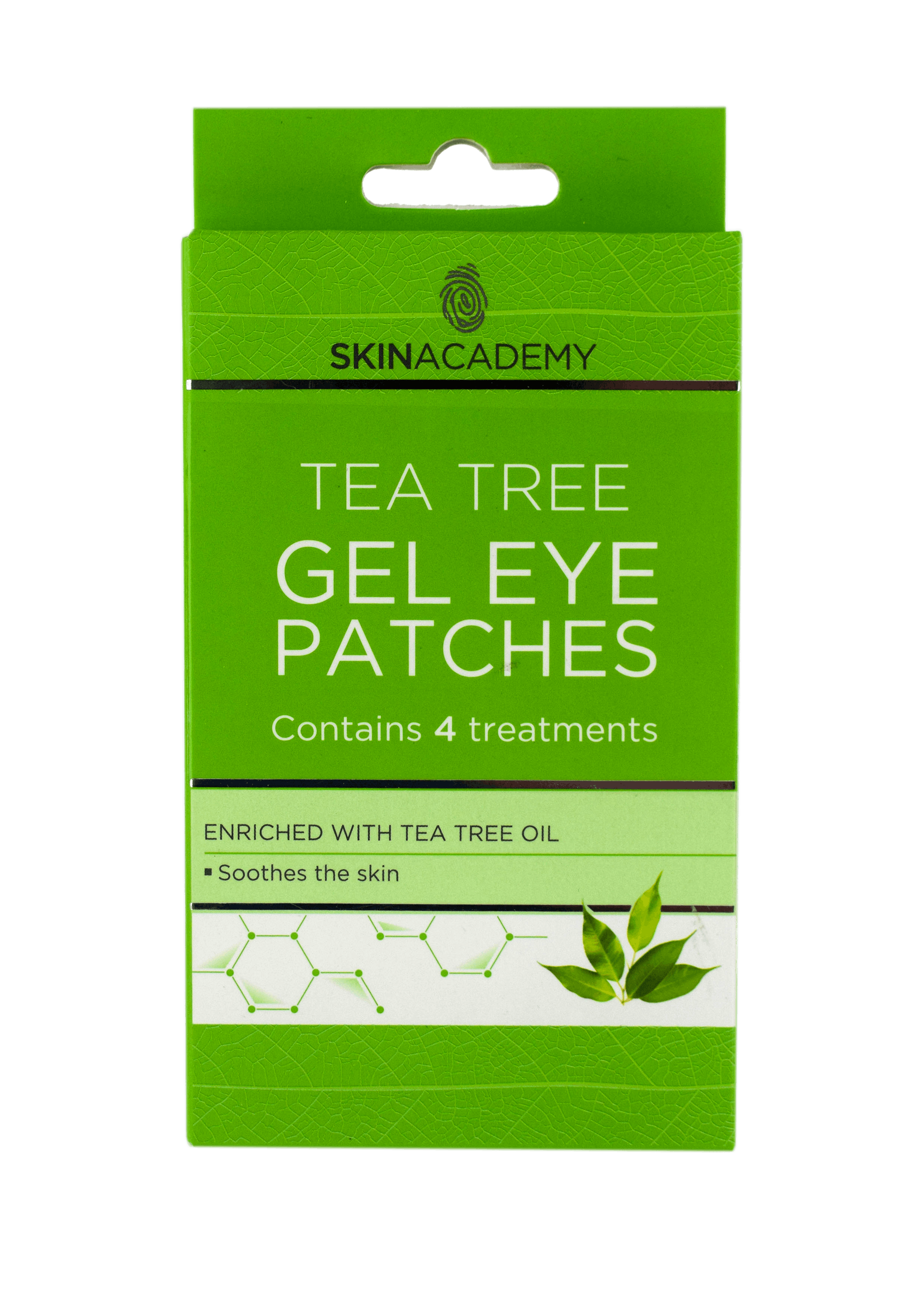 Skin Academy Tea Tree Gel Eye Patches 4 pairs - £1.89