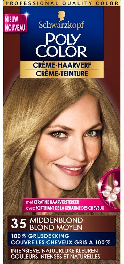 Schwarzkopf Poly Color 35 Medium Blonde 1 kpl – 4.25