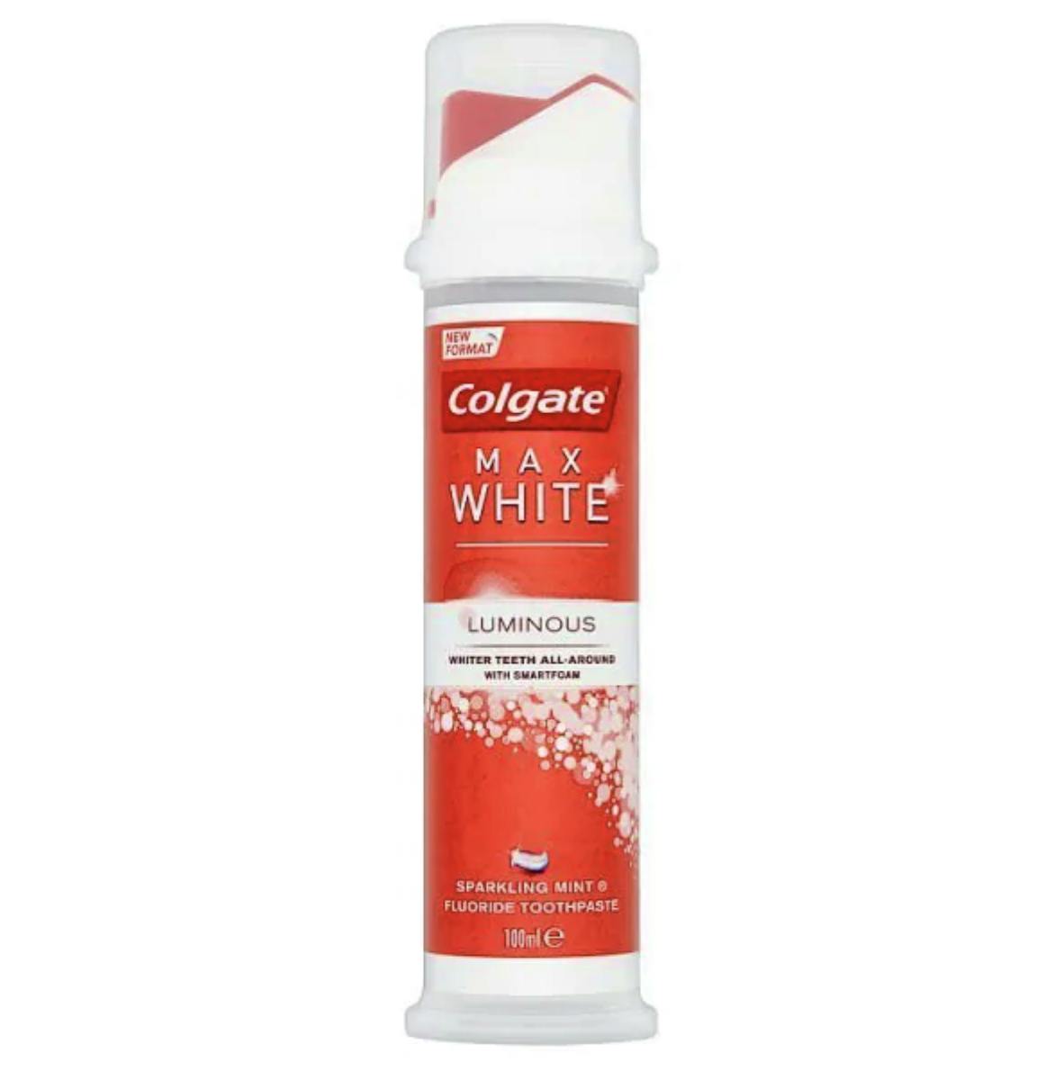 Colgate Pump Max White Luminous Mint 100 ml - £3.45