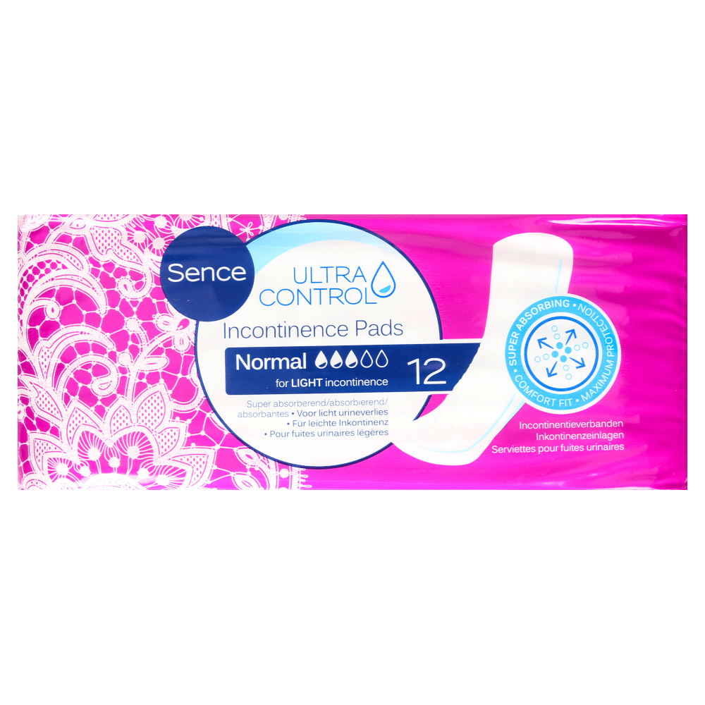 Sence Ultra Control Incontinence Pads Normal 12 st - 19.95 kr