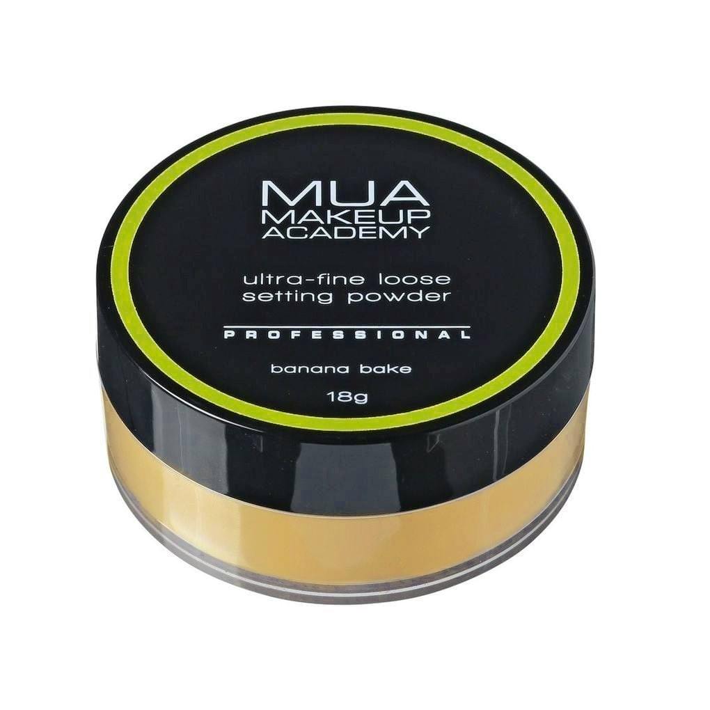MUA Makeup Academy Ultra-Fine Loose Setting Powder Banana Bake 18 g ...