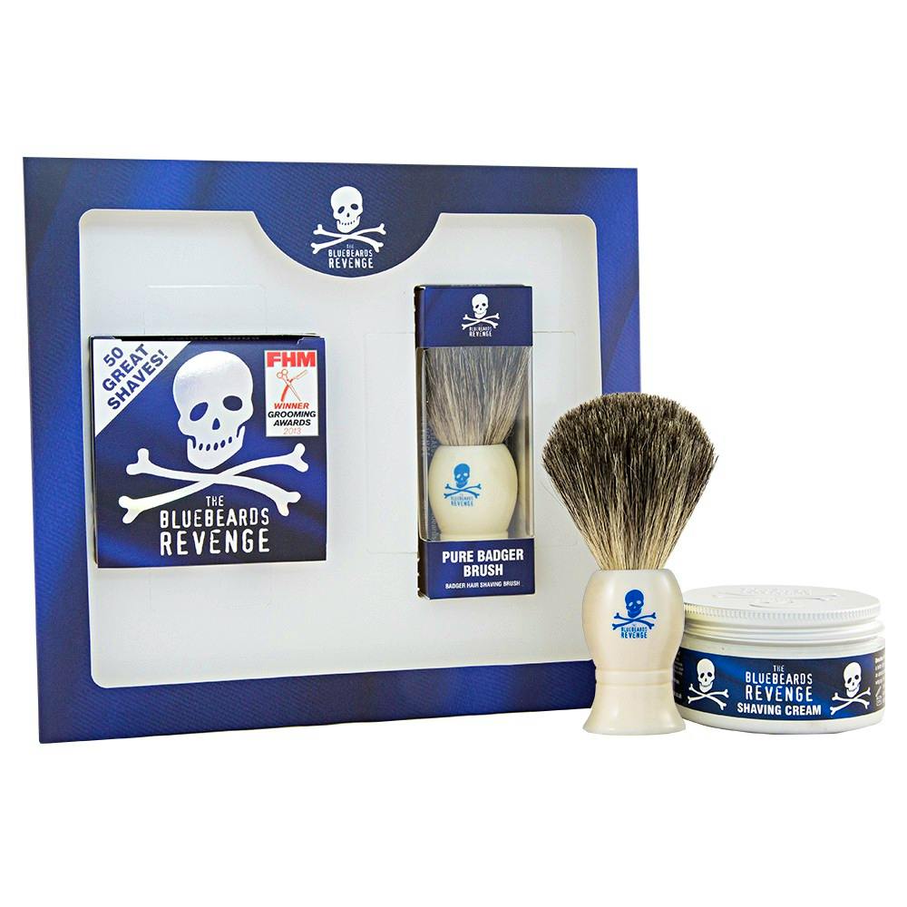 The Bluebeards Revenge Shaving Cream & Badger Kit 100 ml + 1 stk - 139. ...