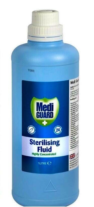 Mediguard Sterilising Fluid 1000 ml - £2.45
