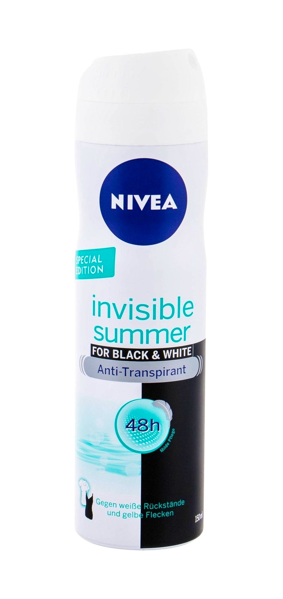NIVEA Invisible Summer Black & White Deospray 150 ml - £1.99