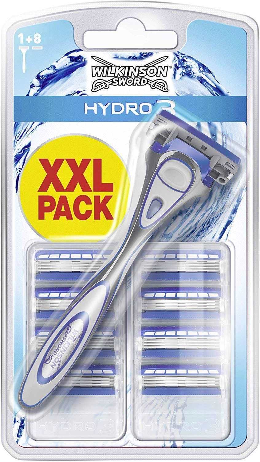 Wilkinson Sword Hydro 3 Razor & Blades 1 pcs + 8 pcs - £6.99