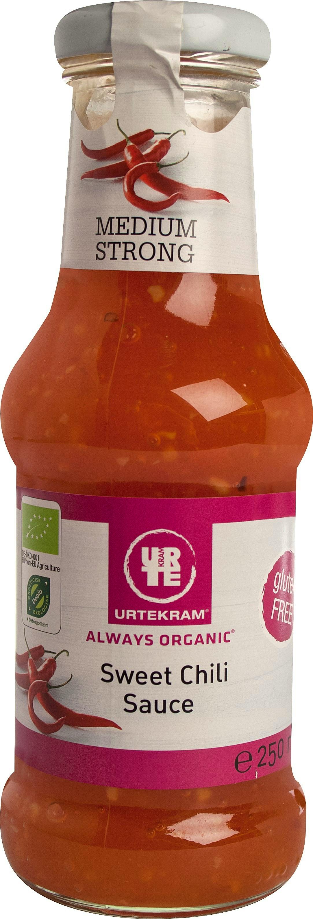 Urtekram Sweet Chili Sauce Luomu 250 ml – 3.45
