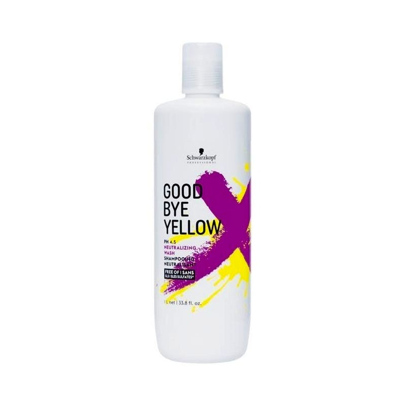 Schwarzkopf Goodbye Yellow Shampoo 1000 ml - 14.99 EUR - luxplus.nl
