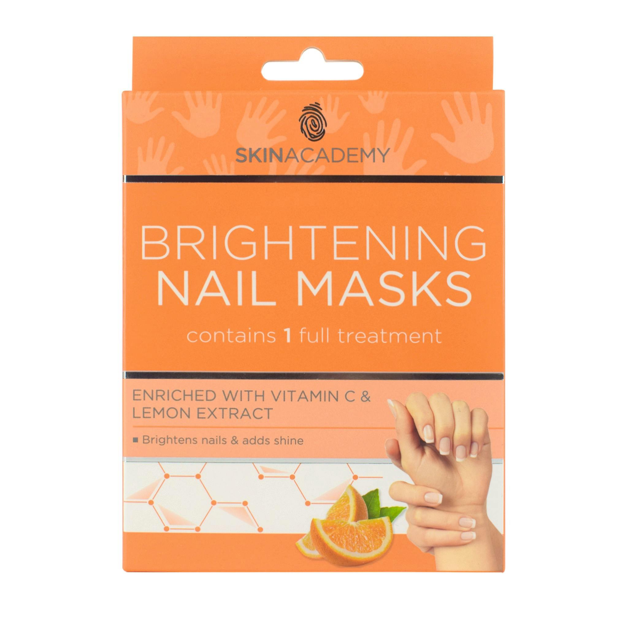 Skin Academy Brightening Nail Mask 1 stk - 31.95 kr + Fri Frakt og ...