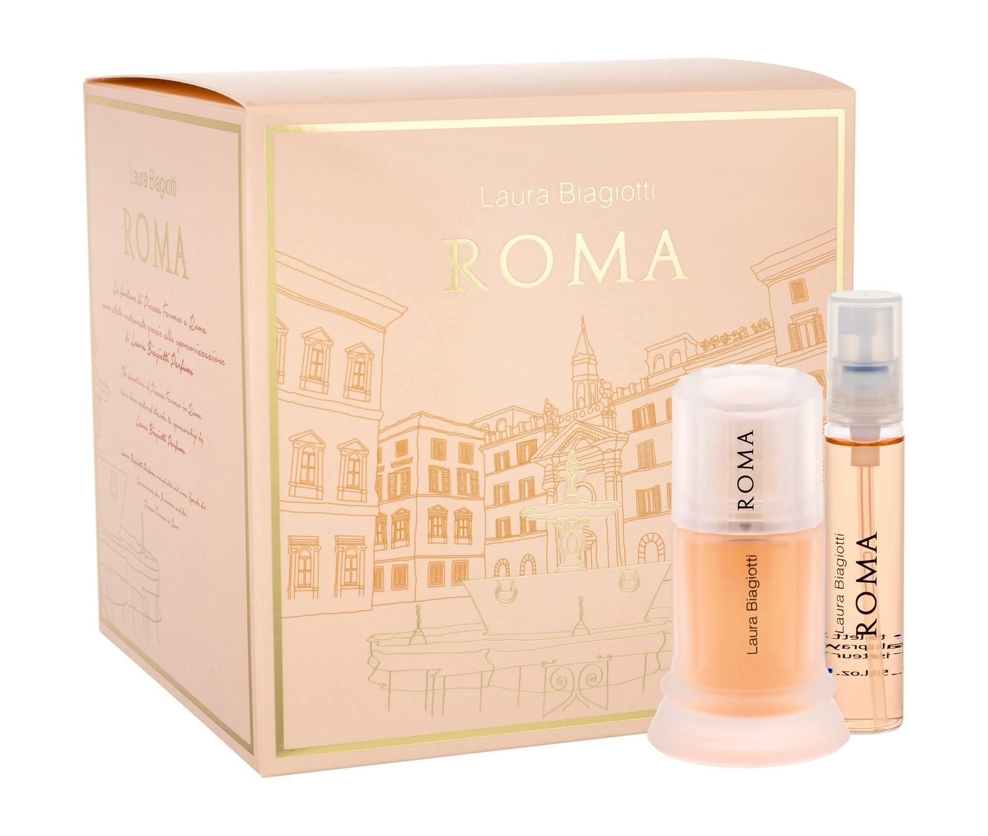 Laura Biagiotti Roma Woman EDT Set 25 ml + 15 ml - 219.95 kr + Fri ...