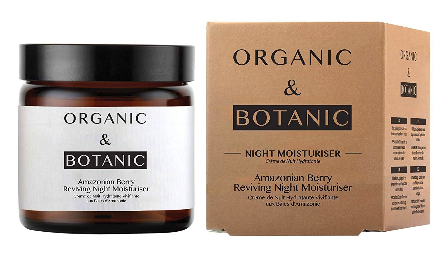 Organic & Botanic Amazonian Berry Reviving Night Moisturiser 50 ml ...