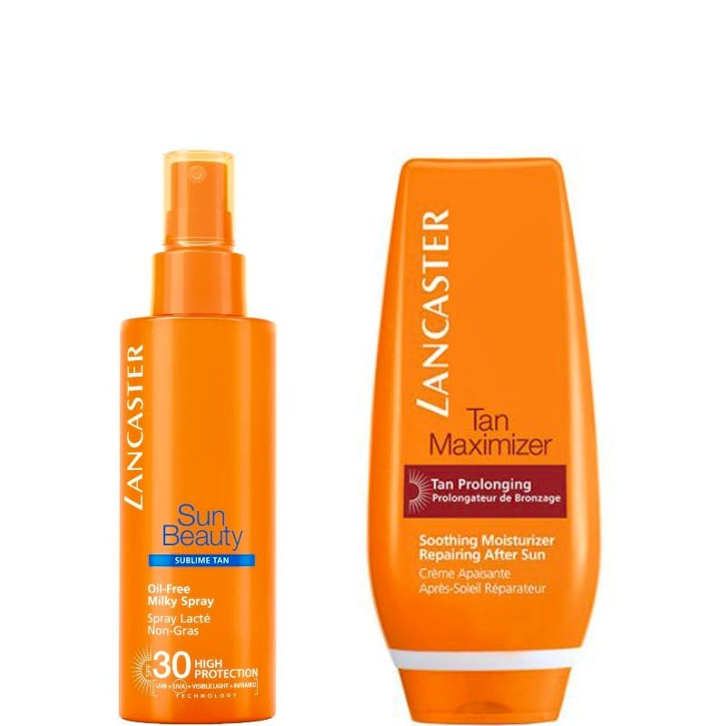 Lancaster Sun Beauty & Tan Maximizer Set 150 ml + 125 ml - 299.95 kr ...