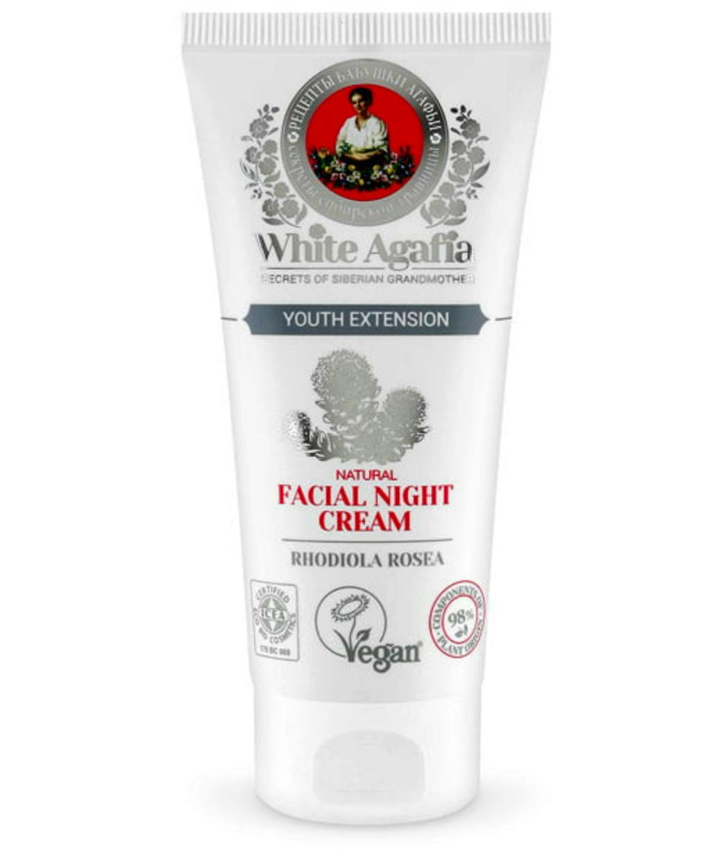 Natura Siberica White Agafia Youth Extension Natural Facial Night Cream ...