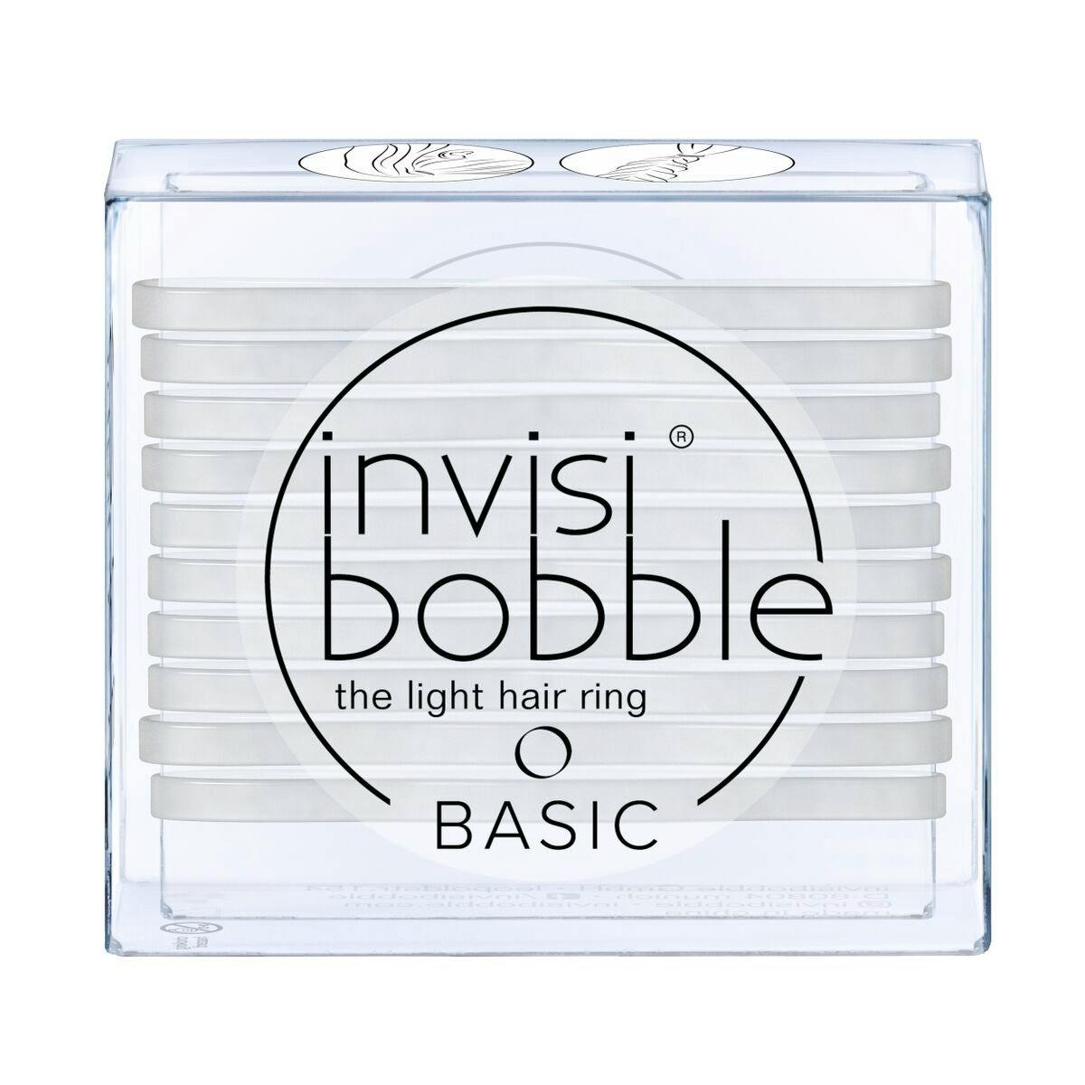 Invisibobble Basic Crystal Clear 10 stk - 34.95 kr + Fri Frakt og Ingen ...