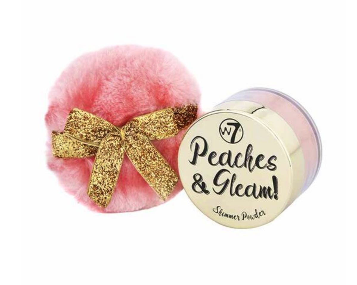 W7 Peaches & Gleam Shimmer Powder Sett 18 g + 1 stk - 44.95 kr + Fri ...